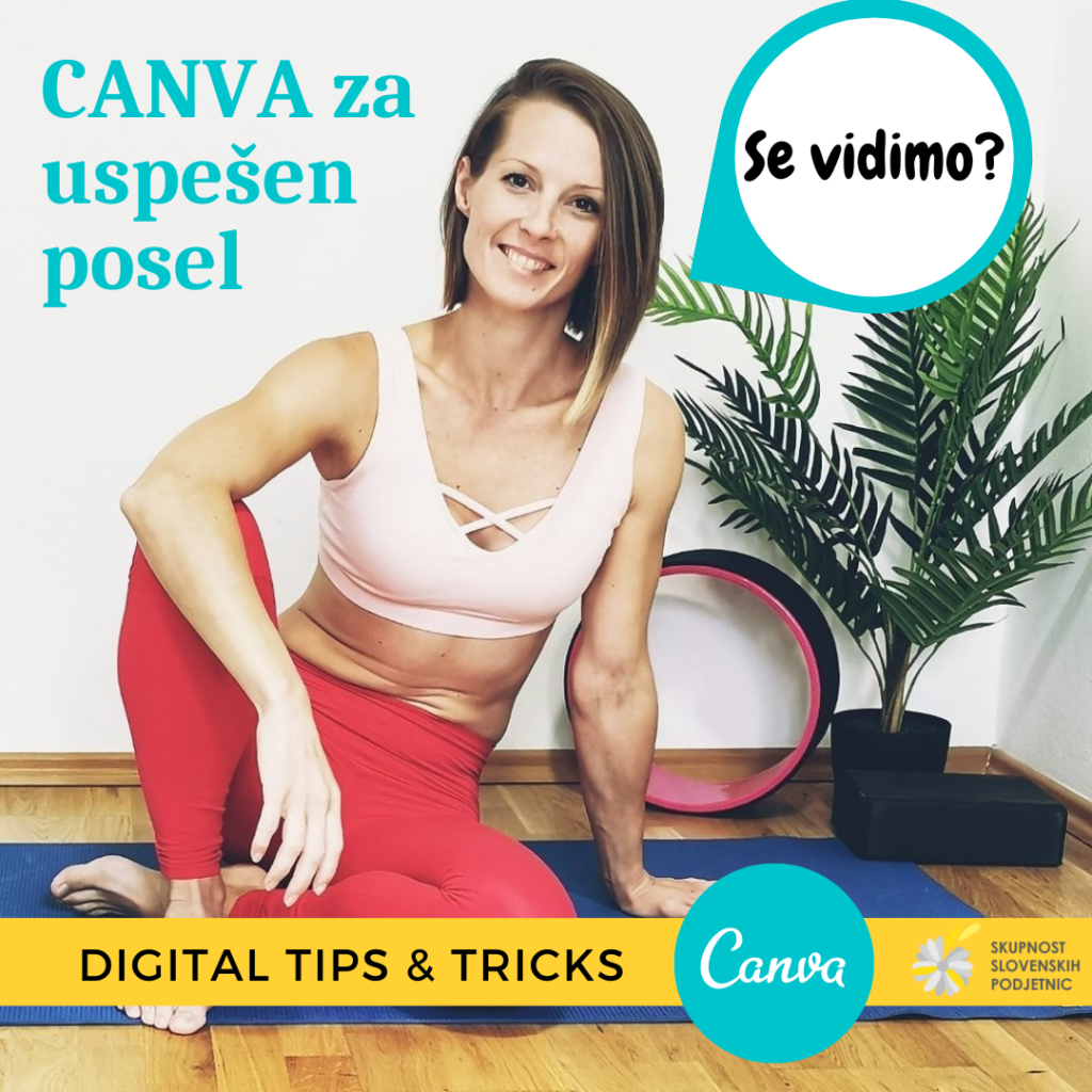 Digital Tips & Tricks CANVA | Delavnica